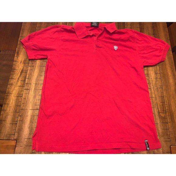 Southpole | Shirts | 200s Retro Vintage L South Pole Red Polo Shirt ...
